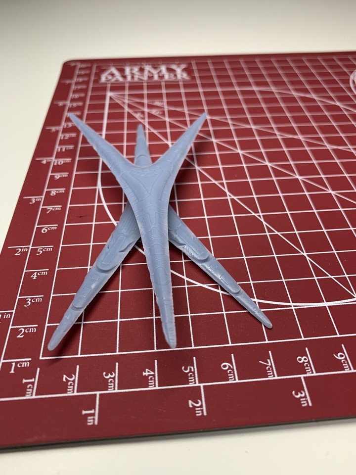 Battlestar Galactica Cylon TRS Basestar class miniature | eBay