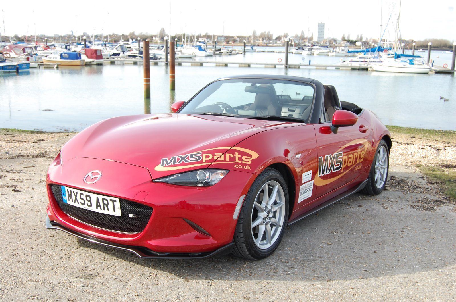 MX5 Wind Deflector Windblocker Clear Perspex Genuine Mazda MX-5 Mk4 ND ...