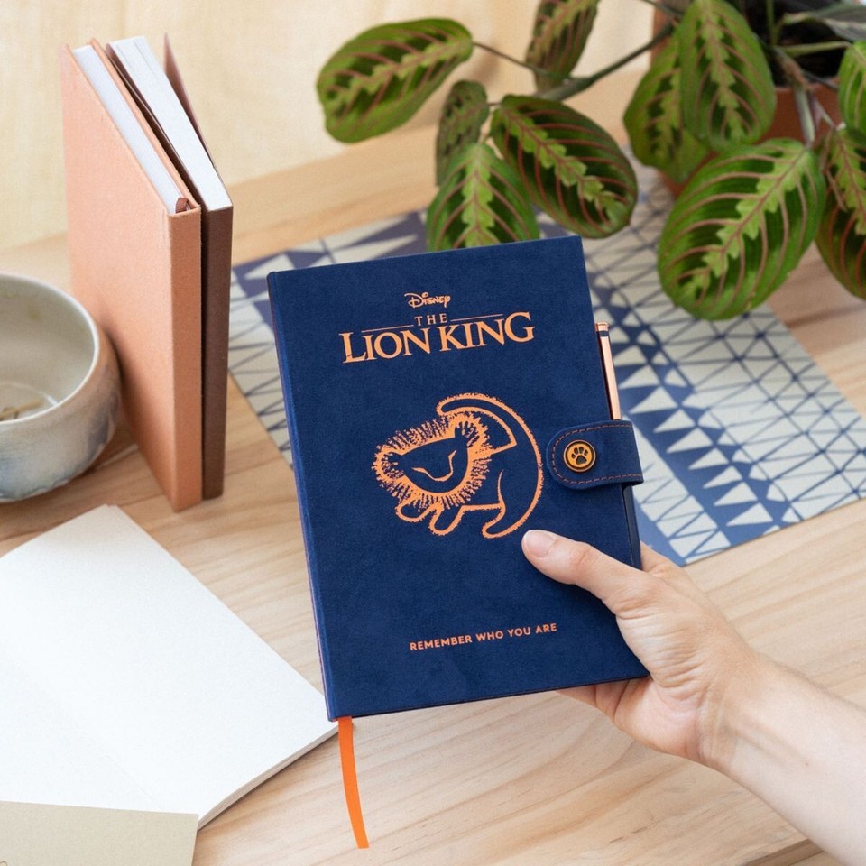 Disney Lion King Notebook & Pen Birthday Christmas gift Sketchbook A5 ...