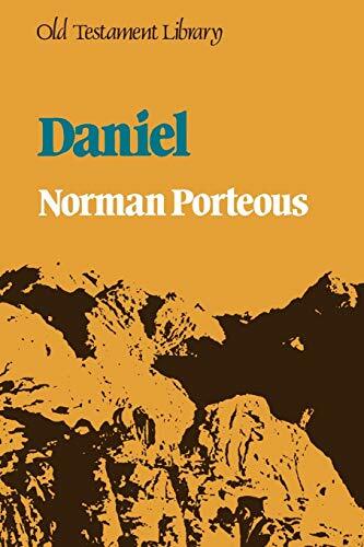 Daniel (Old Testament Library) by Porteous, Norman Paperback Book The ...