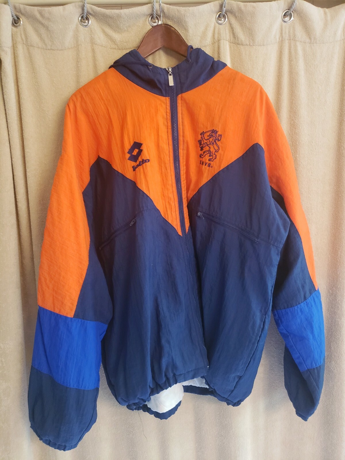 Vintage LOTTO Jacket Netherlands Football Multi Colour