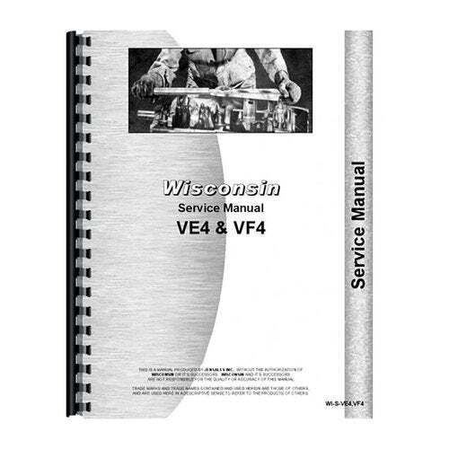 Service Manual fits Wisconsin VE4 VE4D VF4 VF4D | eBay