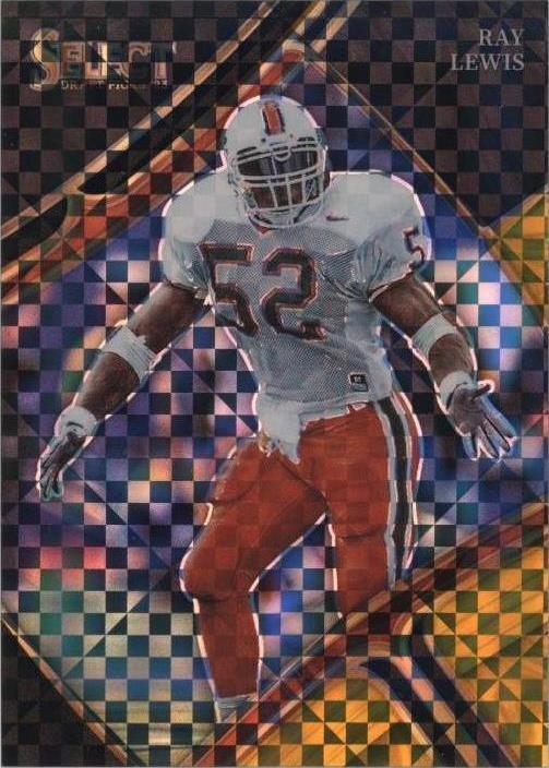 2023 Panini Select Draft Picks - Field Level Ray Lewis #185 Black ...