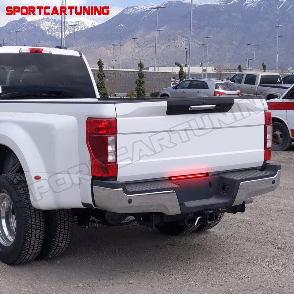 Full LED RED Rear Marker Light Tailgate Lamp Bar For Ford F350 F450 ...
