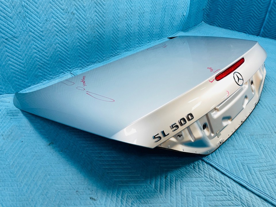 Mercedes SL500 SL-Class Trunk Luggage Lid Diamond Silver:762 2003-2012 ...