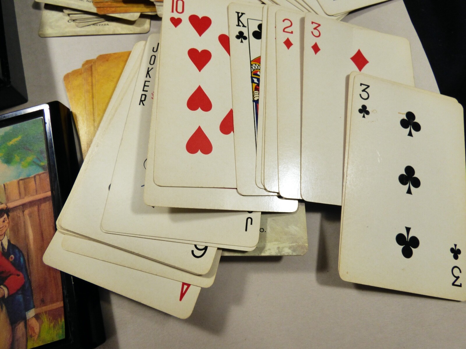 VTG Brown & Bigelow Remembrance Weil Construction Chef Cooking Playing ...