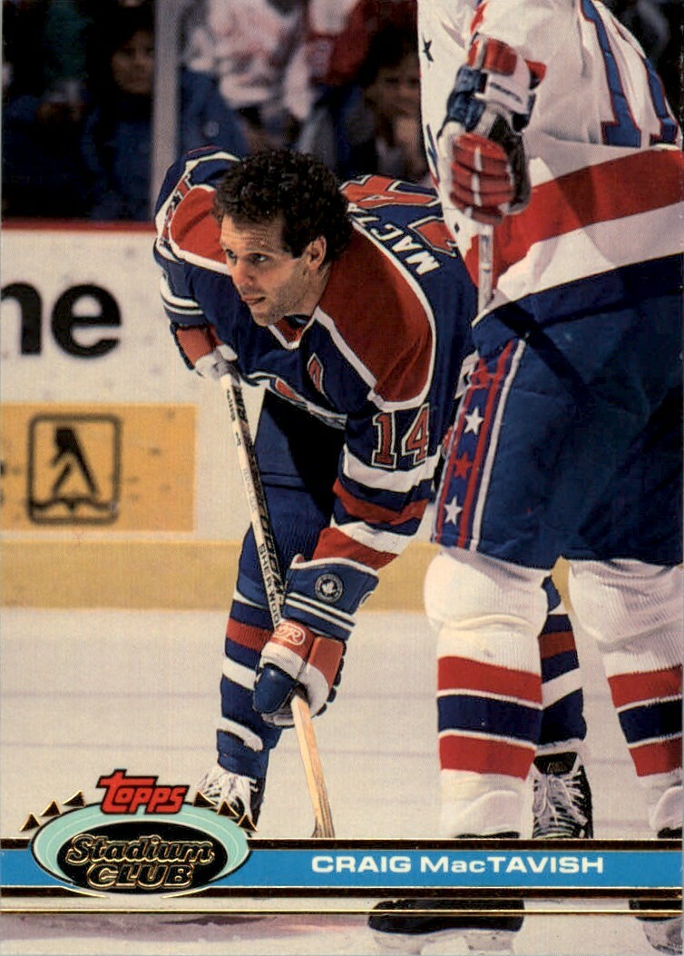 1991-92 Stadium Club NHL Craig MacTavish #133 | eBay