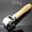 Leather Craft Edge Crease Press Steel Roller Tool Wooden handle Glue ...