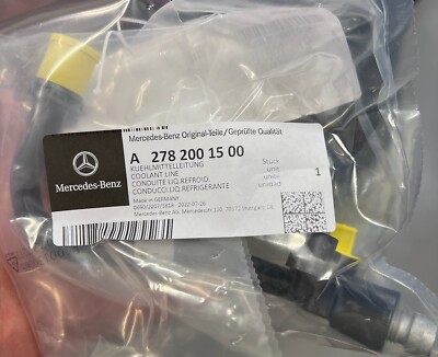 OEM Coolant Line - Mercedes-Benz A2782001500 A2782002651 BY ENG RACING ...
