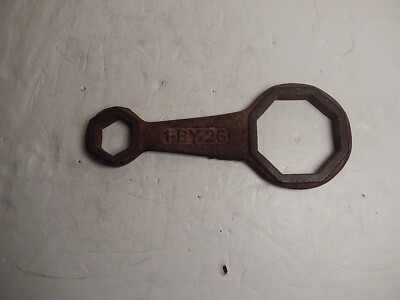 Antique Vintage Cast Iron Auto Wrench 1-BY-26 Multi Hub Cap Ford Model ...