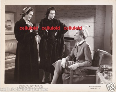 Original Photo Ruth Warrick Eve Arden Vanessa Brown in Three Husbands 1950 | eBay Australia