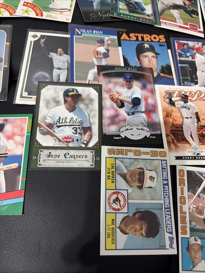 HUGE Baseball Card Lot SPORTS Ryan Sosa McGuire Sosa Bonds HOF Stars ...