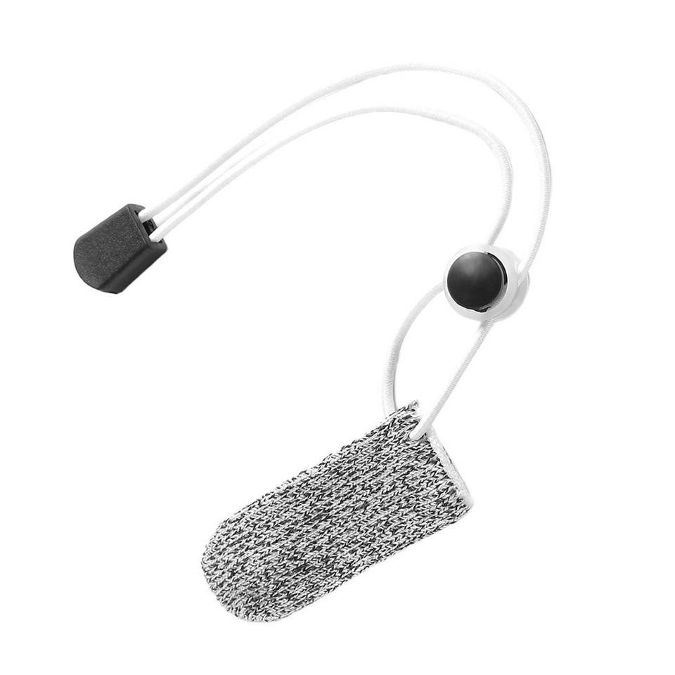 Adjustable Cord Single Finger Sleeve Fishing Glove Anti Cut for Casting ...