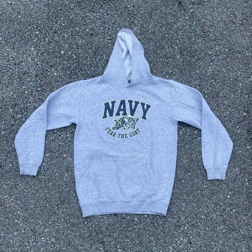 Navy Fear the Goat Sweatshirt Kids Size XL | eBay