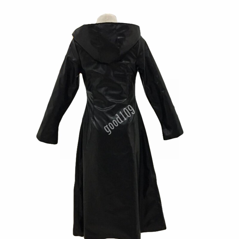 Kingdom Hearts 2 Organization XIII Black Coat Robe Cosplay Costume ...