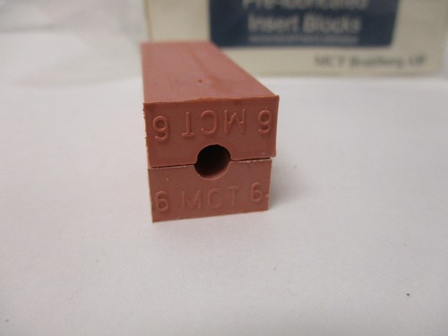 MCT BRATTBERG INSERT BLOCK 20/6 LYCRON, CABLE 0.22-0.26", (72PC LOT ...
