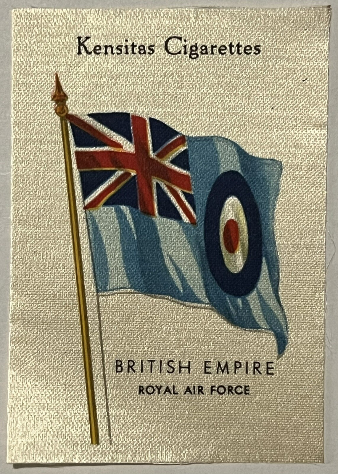 Cigarette Card (Silk) 1933 - J. Wix & Sons - British Empire Flag | eBay
