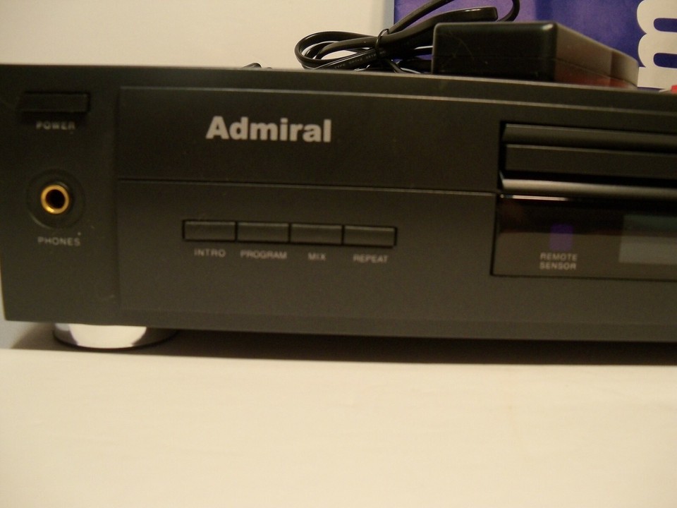Admiral Compact Digital Disc Player w/Remote 1999 #GRD67218A | eBay