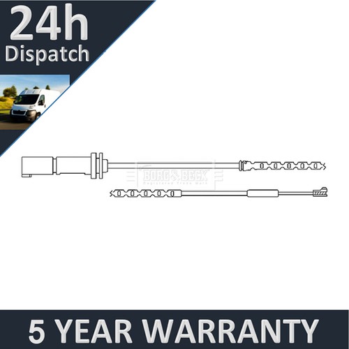 Fits BMW X5 2006-2018 3.0 D Purevue Rear Brake Pad Wear Sensor ...