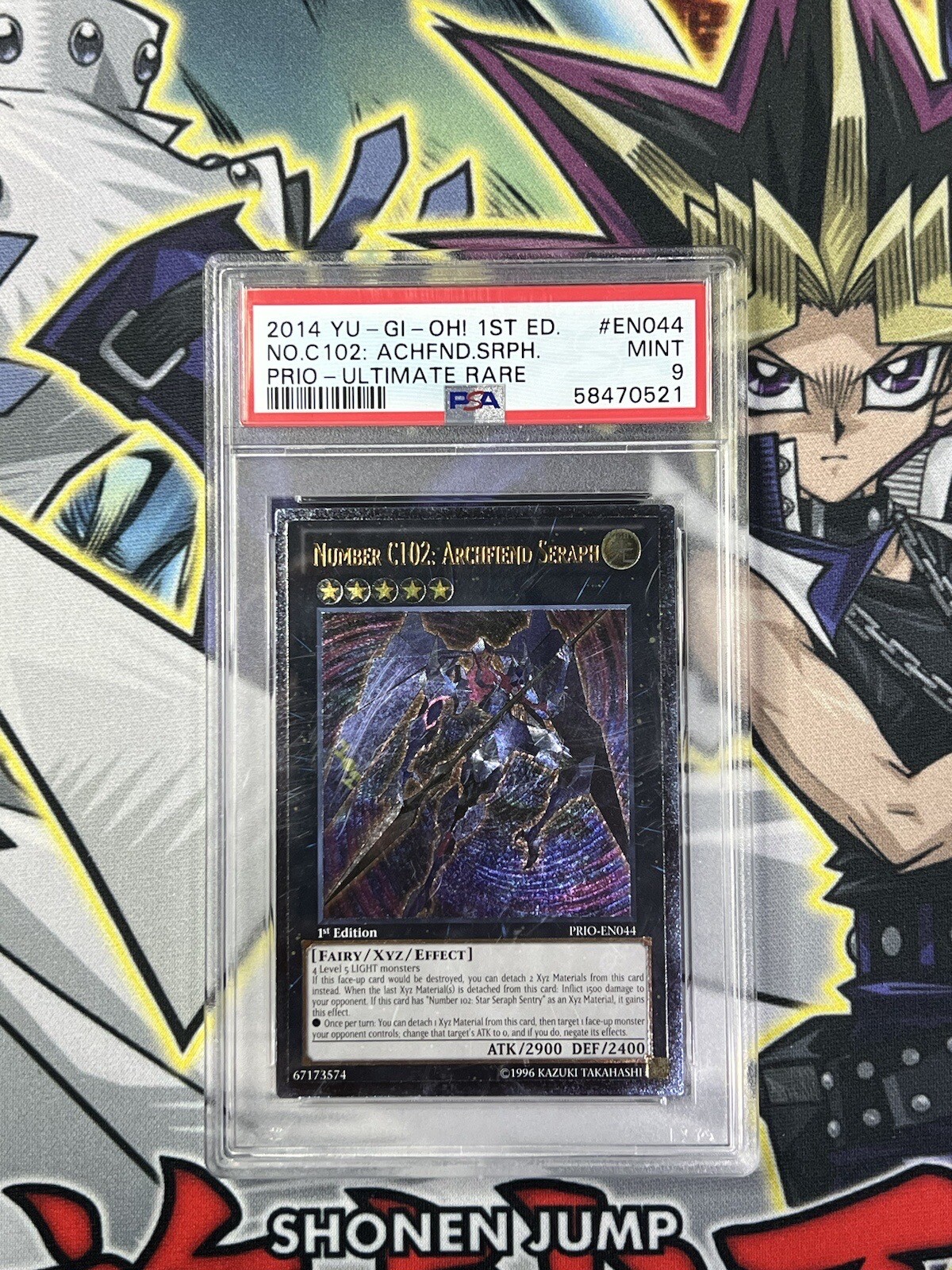 Yugioh Number C102: Archfiend Seraph Primal Origin PRIO 1st Ed Ultimate ...