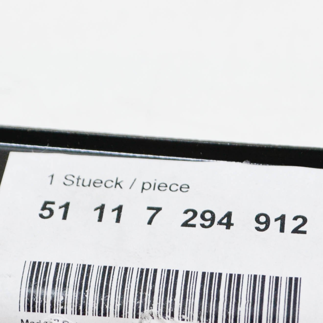 BMW 3 GT F34 Front Bumper Lower Crash Bar 51117294912 7294912 2016 NEW ...