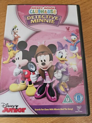 DISNEYS MICKEY MOUSE CLUBHOUSE DETECTIVE MINNIE DVD DISNEY 3 EPISODES ...
