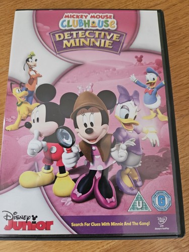 DISNEYS MICKEY MOUSE CLUBHOUSE DETECTIVE MINNIE DVD DISNEY 3 EPISODES ...