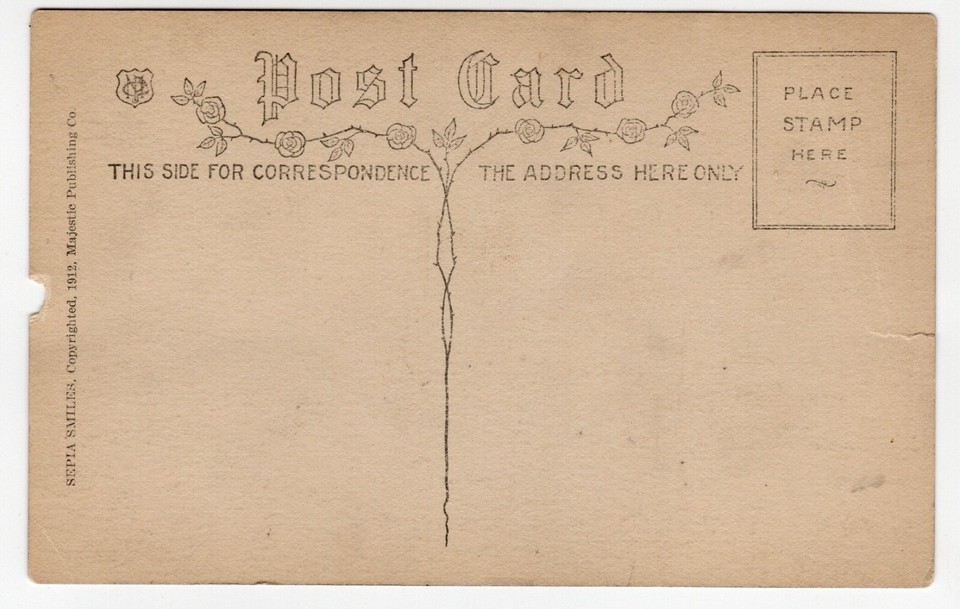 1912 If You See Your Shadow Remember The Sun Is Still Shining Postcard ...
