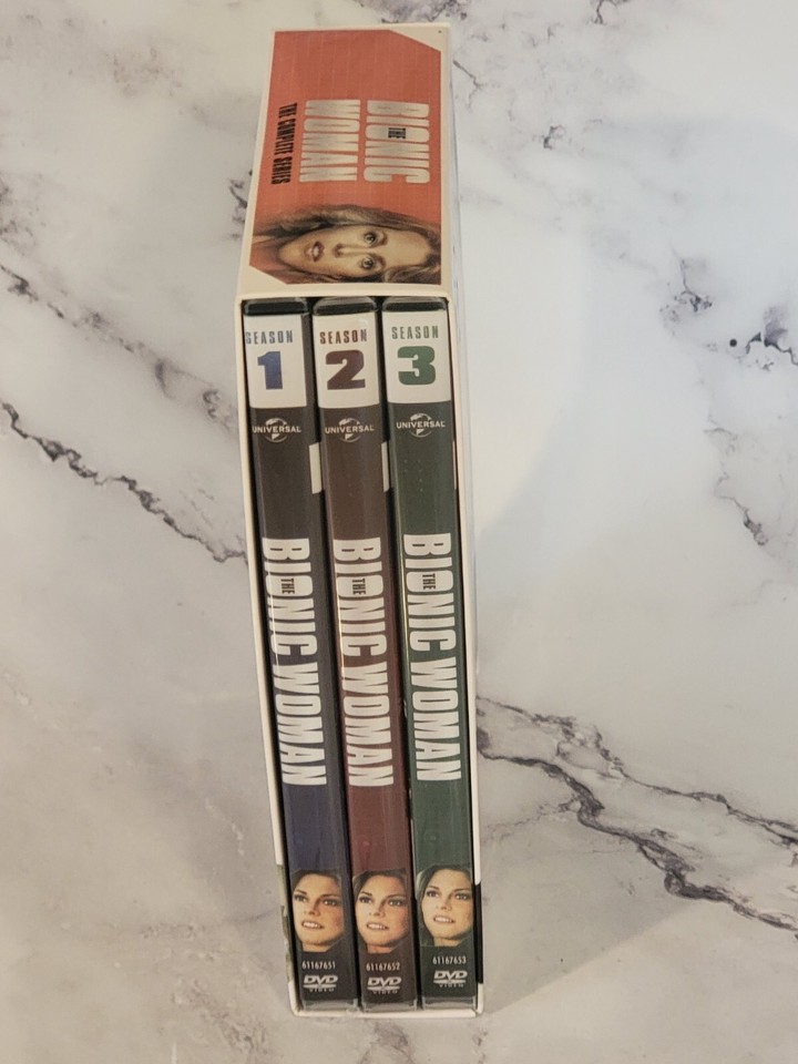 The Bionic Woman The Complete Series ( DVD 14-Disc Set Seasons 1-3) NEW ...