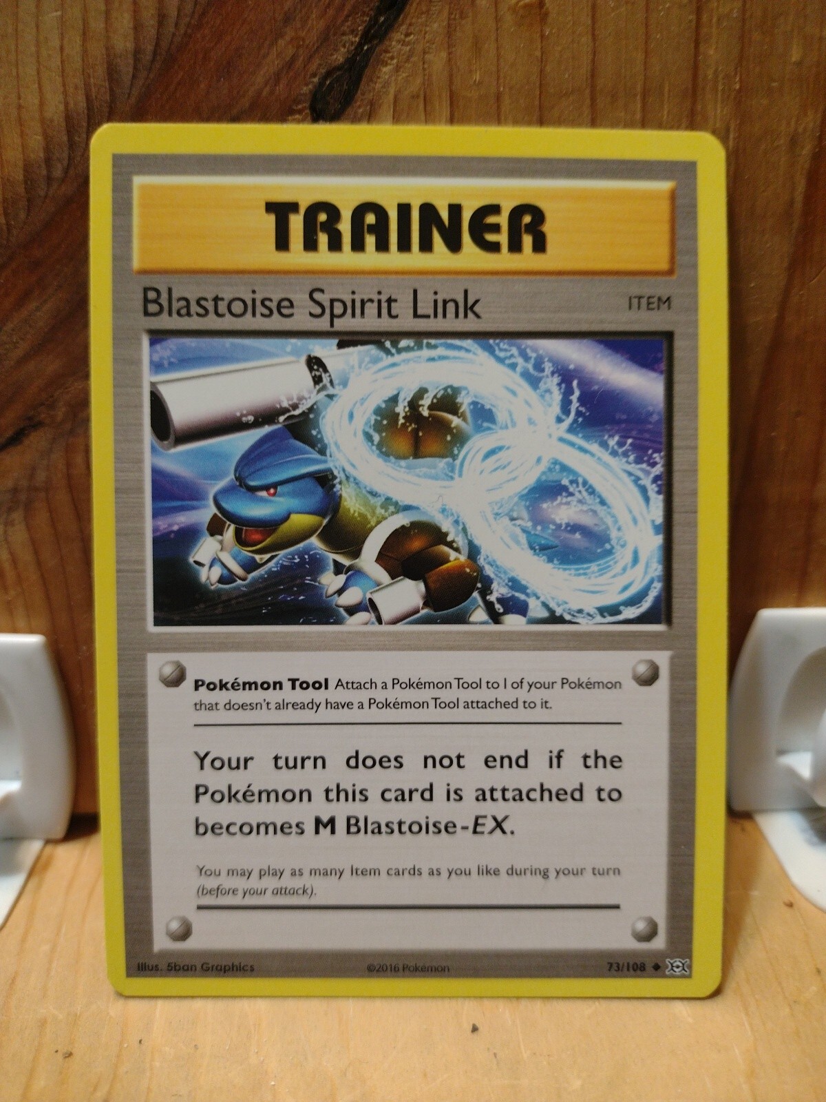 Pokemon Card 2016: TRAINER: Blastoise Spirit Link 73/108 | eBay