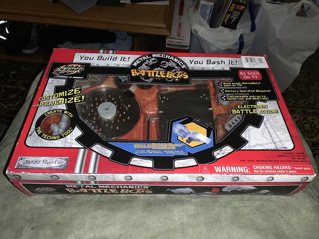 Road Champs Metal Mechanics Battlebots 2001 Tazbot 28770 Jakks Pacific ...