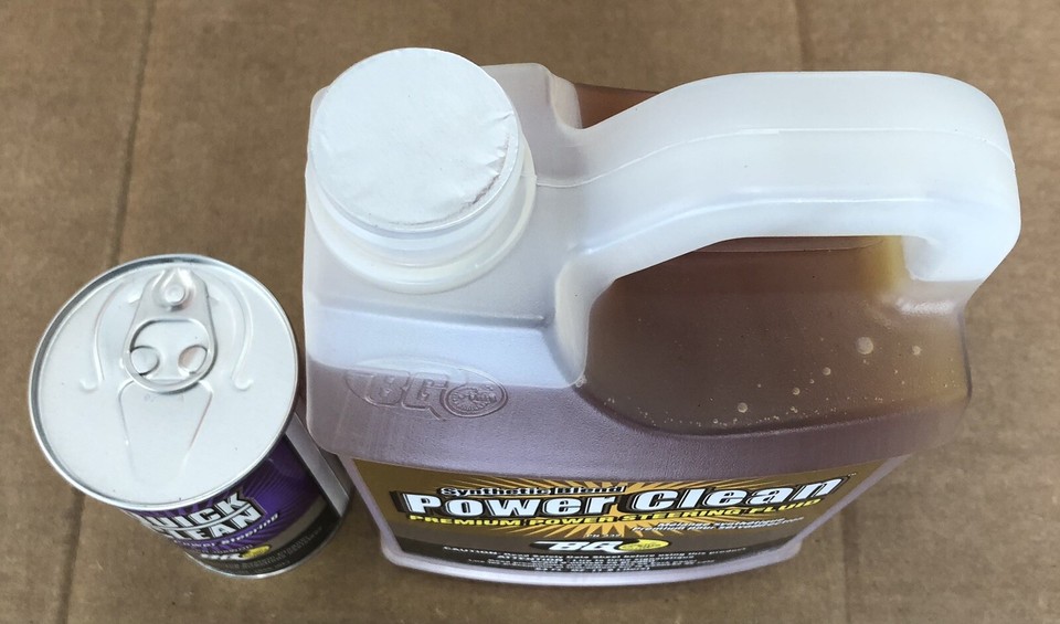 BG Power Clean Steering Flush Kit Clear Synthetic Fluid | eBay