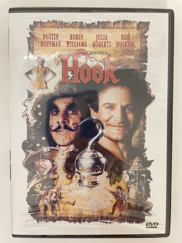 Hook (DVD) NEW SEALED Dustin Hoffman, Robin Williams, Julia Roberts 43396039308 | eBay