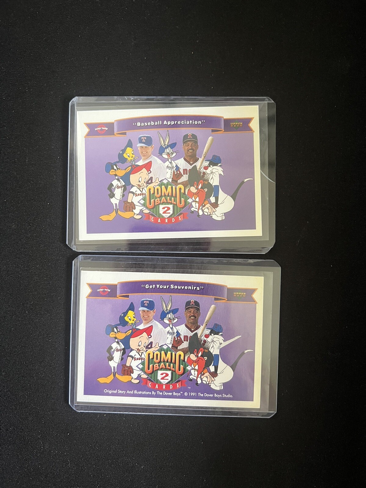 1991 Upper Deck Comic Ball 2 - #154 Nolan Ryan, Reggie Jackson for sale ...