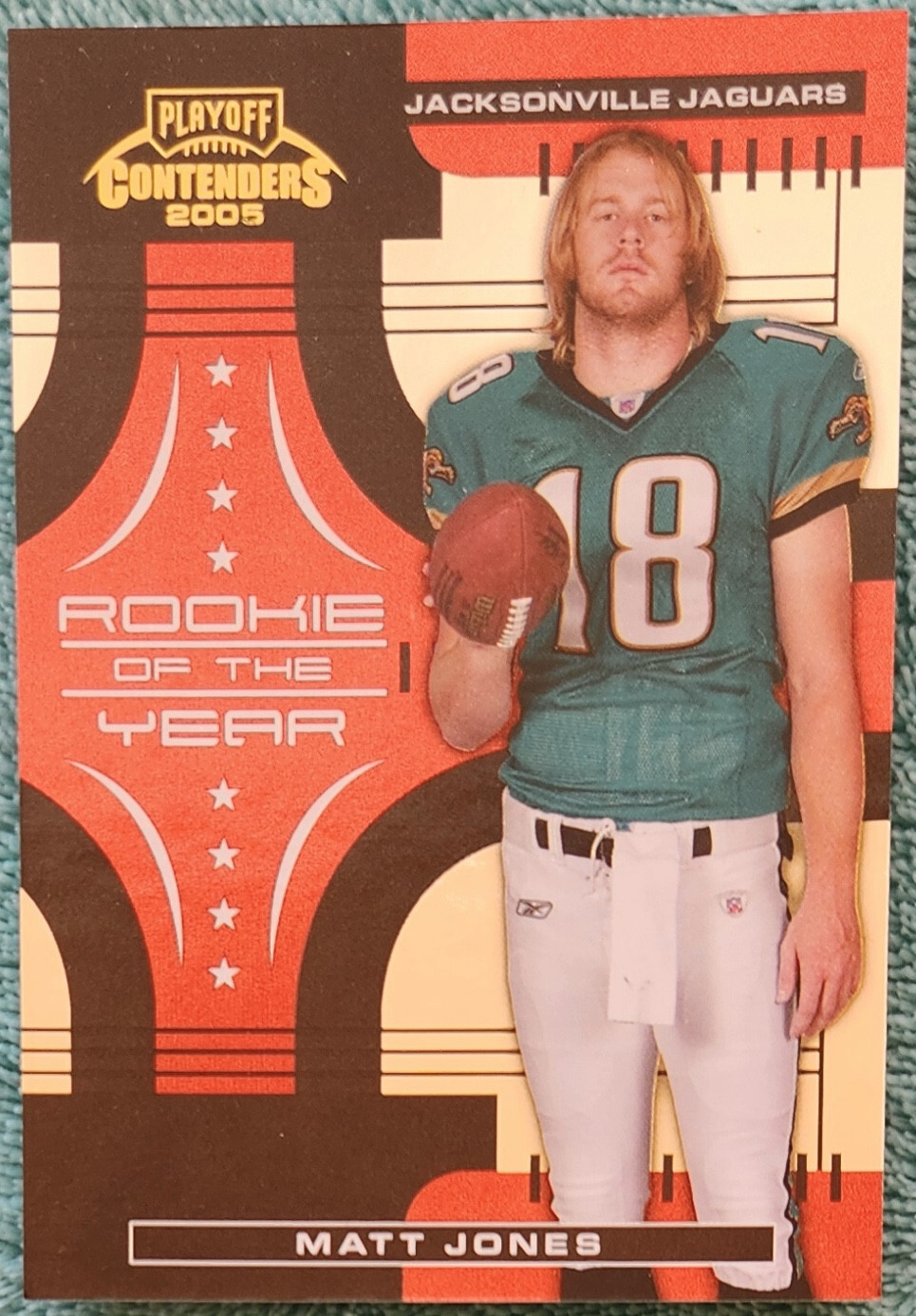 Matt Jones Jacksonville Jaguars 2005 Playoff Contenders Football Card ...