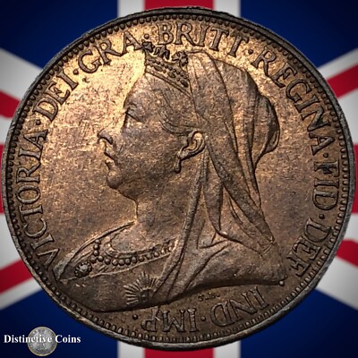 Great Britain 1895 Farthing 1/4d GB4411 | eBay