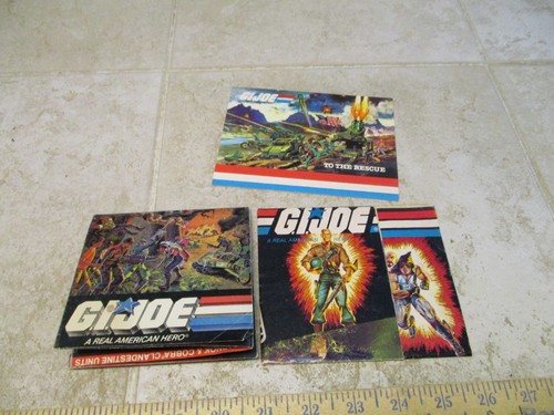1980s Catalog Figure Insert Mail Away Booklet Lot Vintage G.I. GI Joe 3 ...