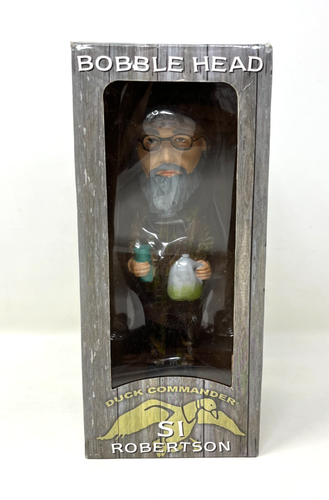Duck Dynasty "Si Robertson" Duck Commander Bobble Head 6" Tall Fierce ...