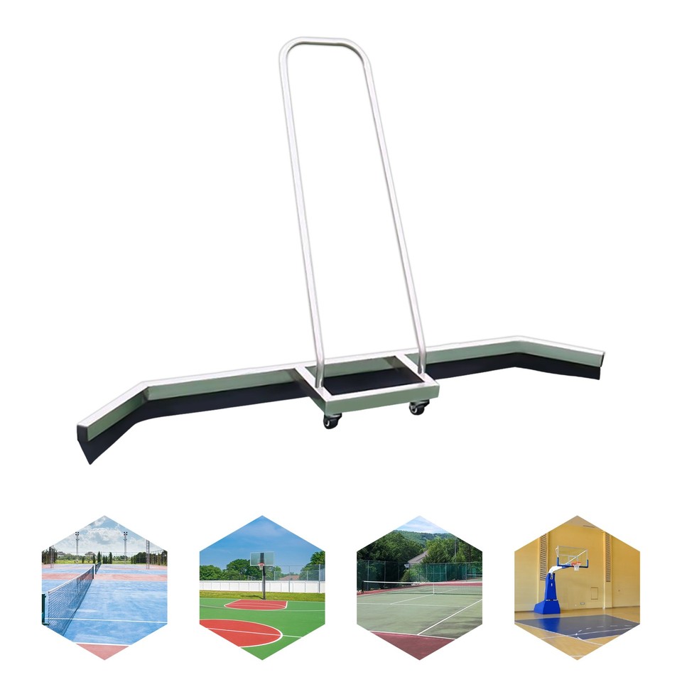 Water Pusher Tennis Court Squeegee Dew Broom Court Sweeper Lightweight ...