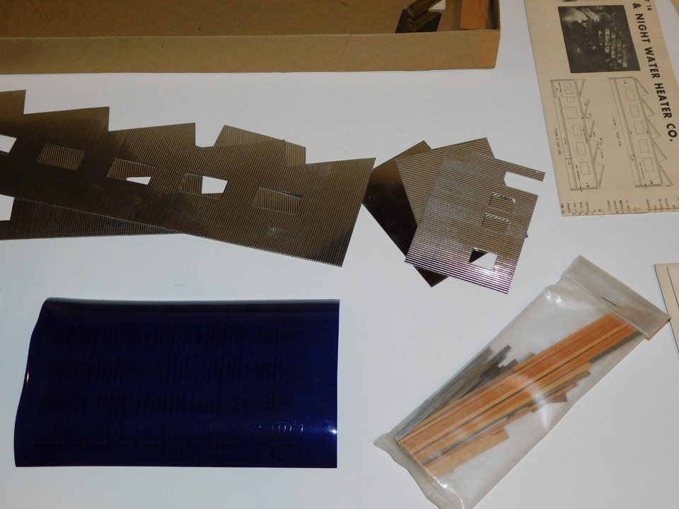 VINTAGE HO SCALE - SUYDAM #14 DAY & NIGHT WATER HEATER CO. BUILDING KIT ...