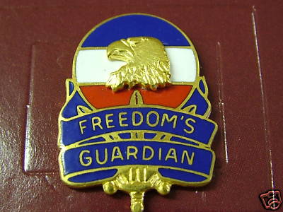 US ARMY FORSCOM FREEDOMS GUARDIAN UNIT CREST DUI FORCES COMMAND | eBay