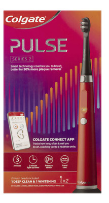 Colgate Pulse Connected Series 2 Deep Clean & Whitening Electric ...