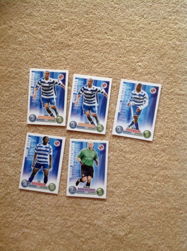 Topps Match Attax Premier League Cards 2007/2008 Red Back 5 Reading | eBay