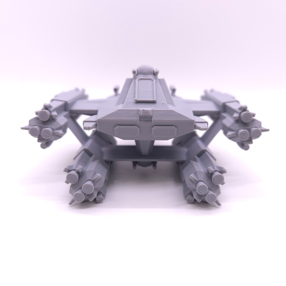 Galaxy Class Freighter - 1", 3", 6" or 12" Model - Spaceship Kit Wing ...