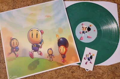 Akifumi Tada Bomberman 64 Soundtrack LP Green Marble Vinyl Not ...