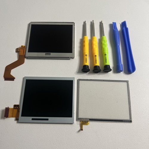 Nintendo DS Lite Top & Bottom LCD Screen Display Replacement W/ Tools ...