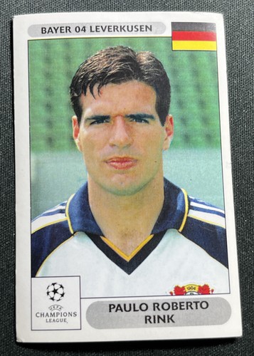 57 PAULO ROBERTO RINK LEVERKUSEN STICKER PANINI UEFA CHAMPIONS LEAGUE ...