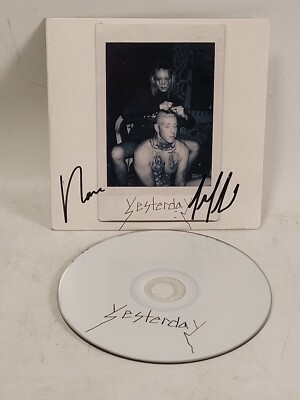 Tom MacDonald and Nova Rockafeller Yesterday CD Autographed HOG Signed ...