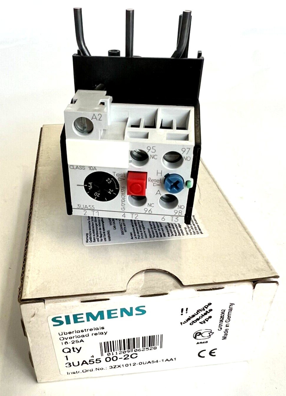 Siemens Überlastrelais 3UA55 00-2C | eBay
