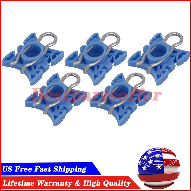5 Pack Window Regulator Sliding Pivot Clips #3509416 Fits Volvo XC90 ...